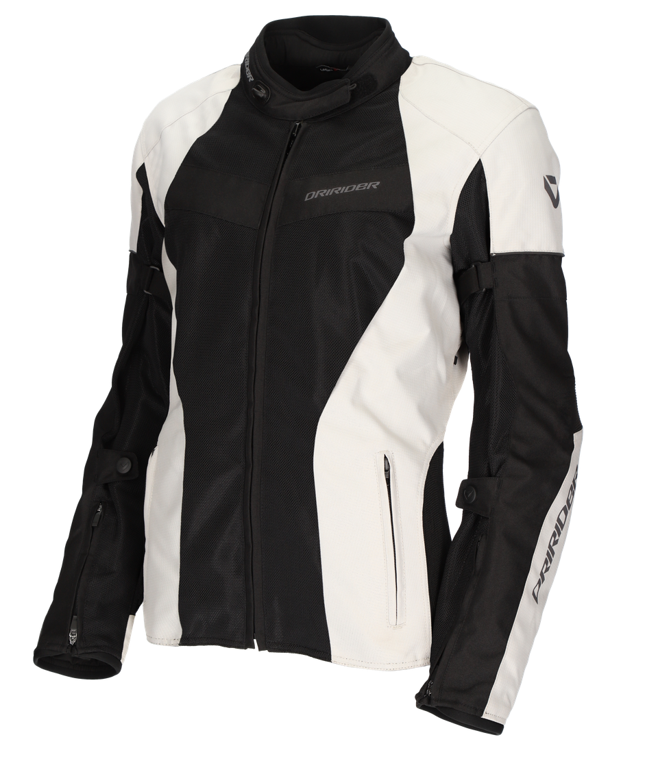 Dririder Vivid 3 Air Jacket - Black/White — MotoHeaven