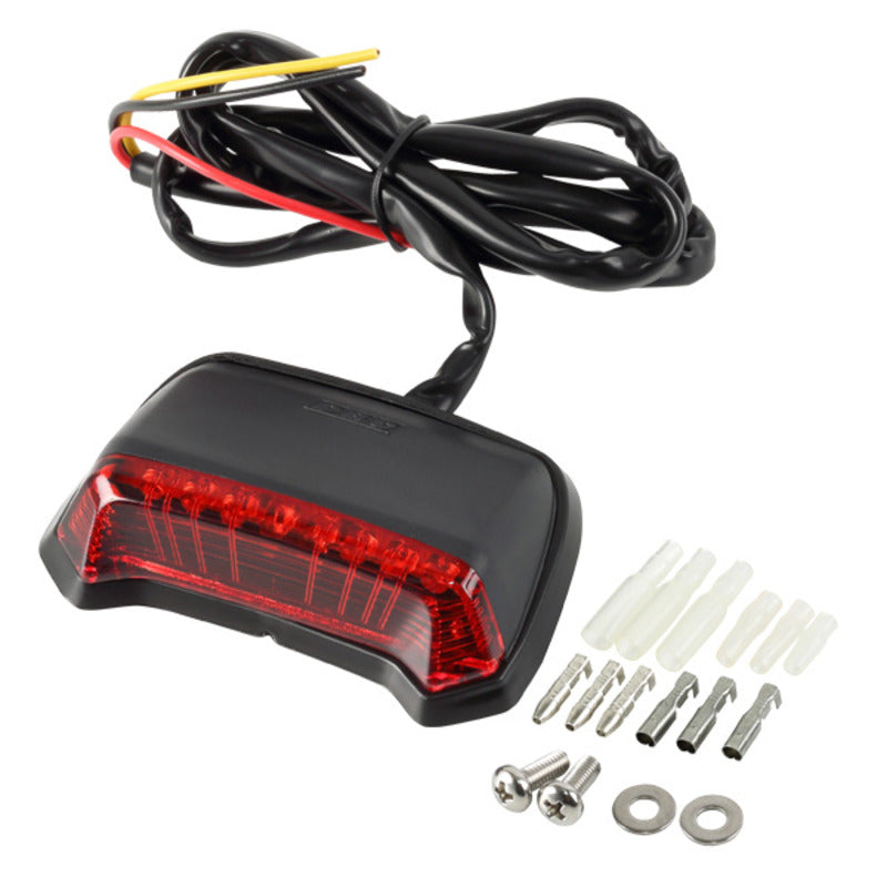 DRC Universal Tail Light Phantom - Red Lens – MotoHeaven
