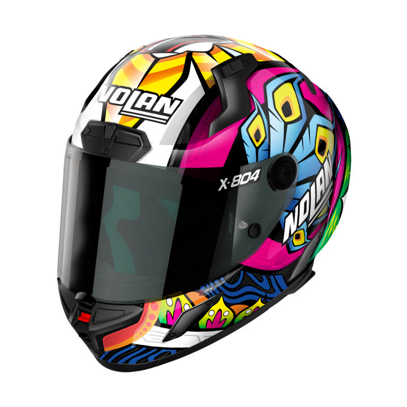 Nolan X-804 RS Full Face Davies Helmet - Multi Colour – MotoHeaven