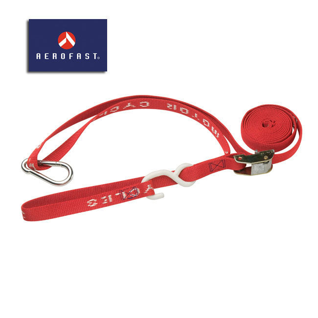 Aerofast MC2K Classic Tiedown 25mm Karabiner Hook - Red – MotoHeaven