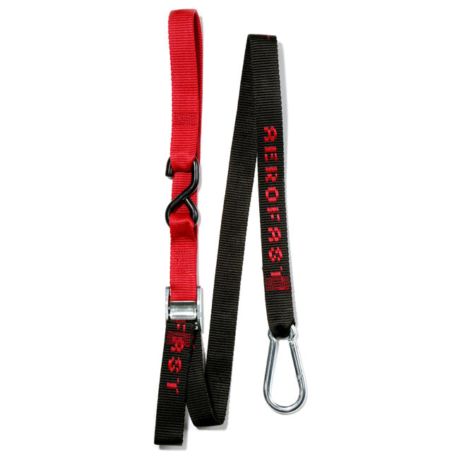 Aerofast MC37K Tiedown - 37mm Karabiner Hook - Red/Black – MotoHeaven