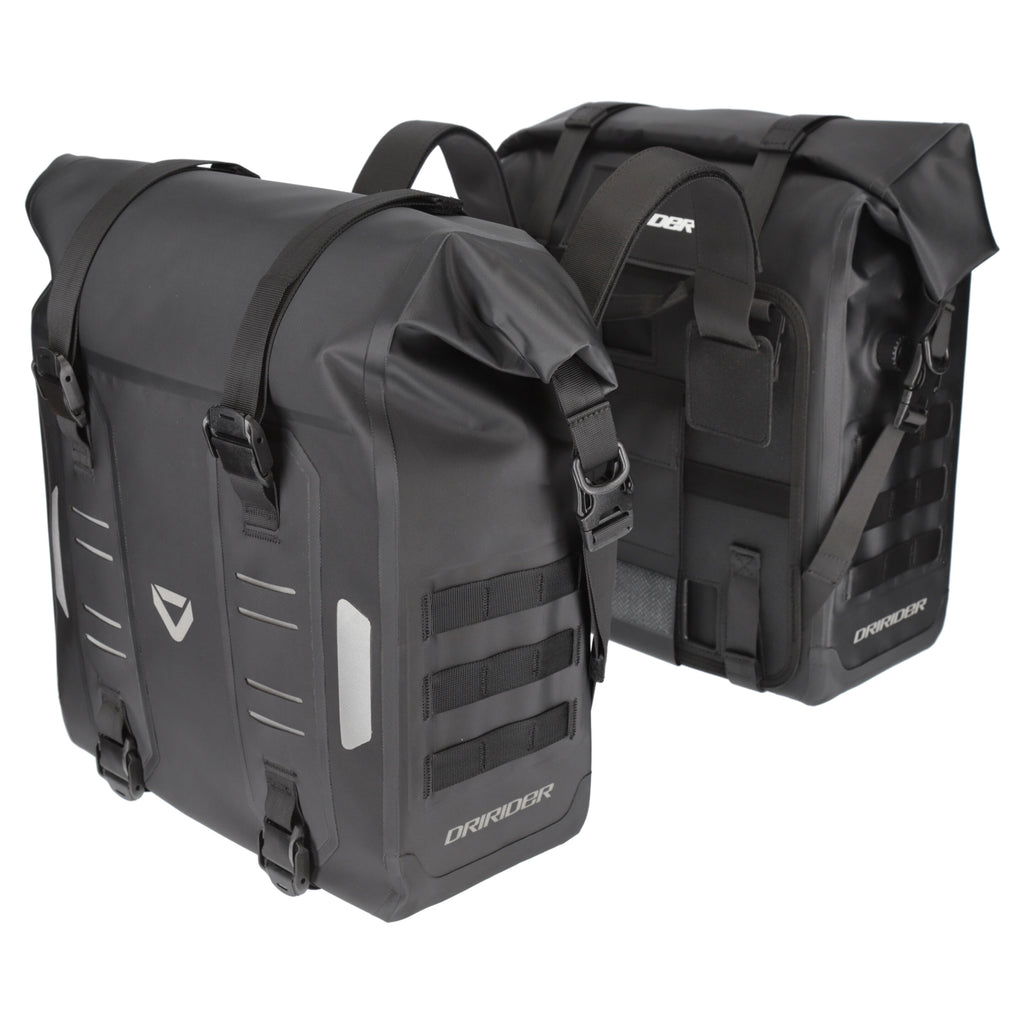 Dririder Everest Side Bag - 28L - Pair - Carbon Black – MotoHeaven
