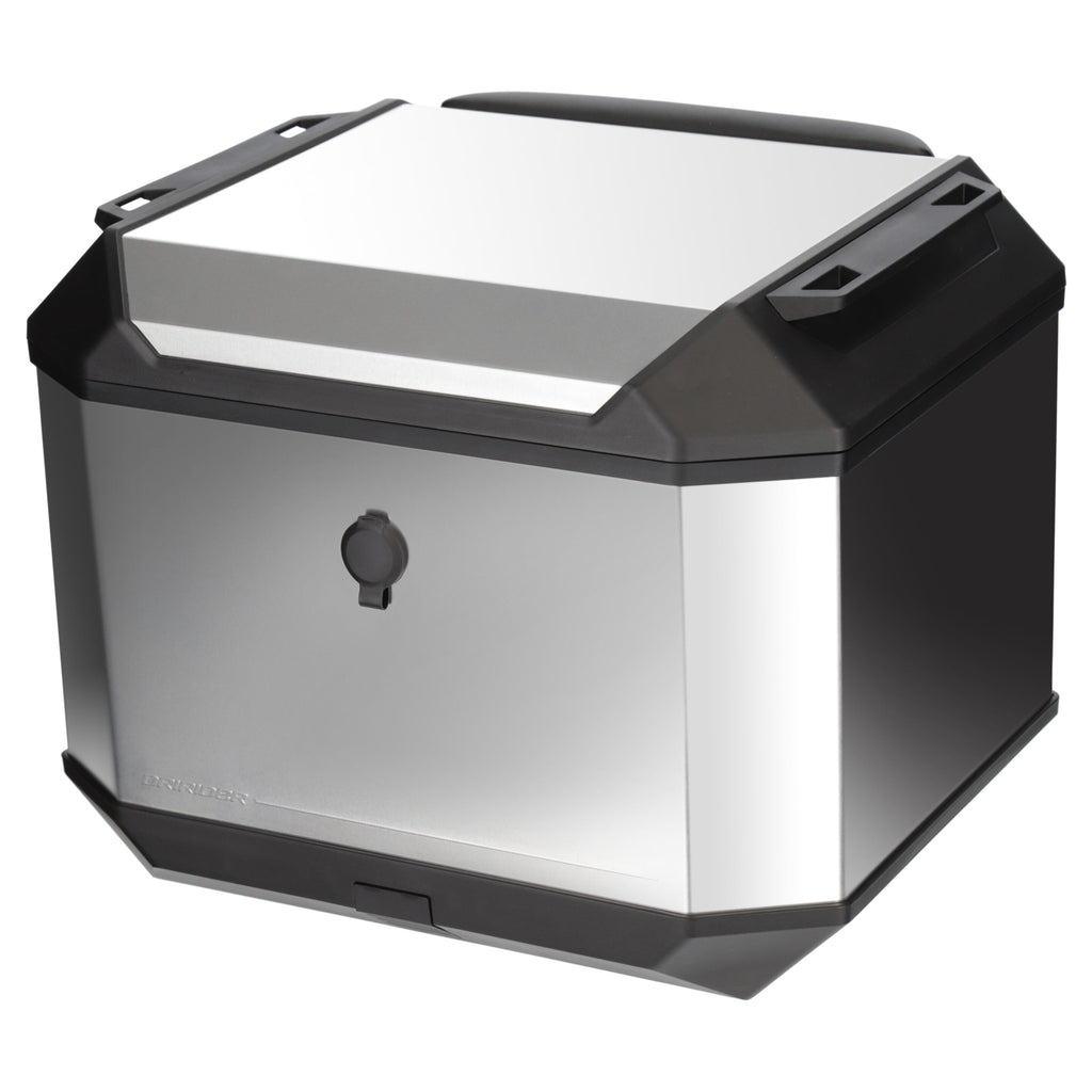 Dririder Ranger Top Case - 43L - Aero Aluminium – MotoHeaven