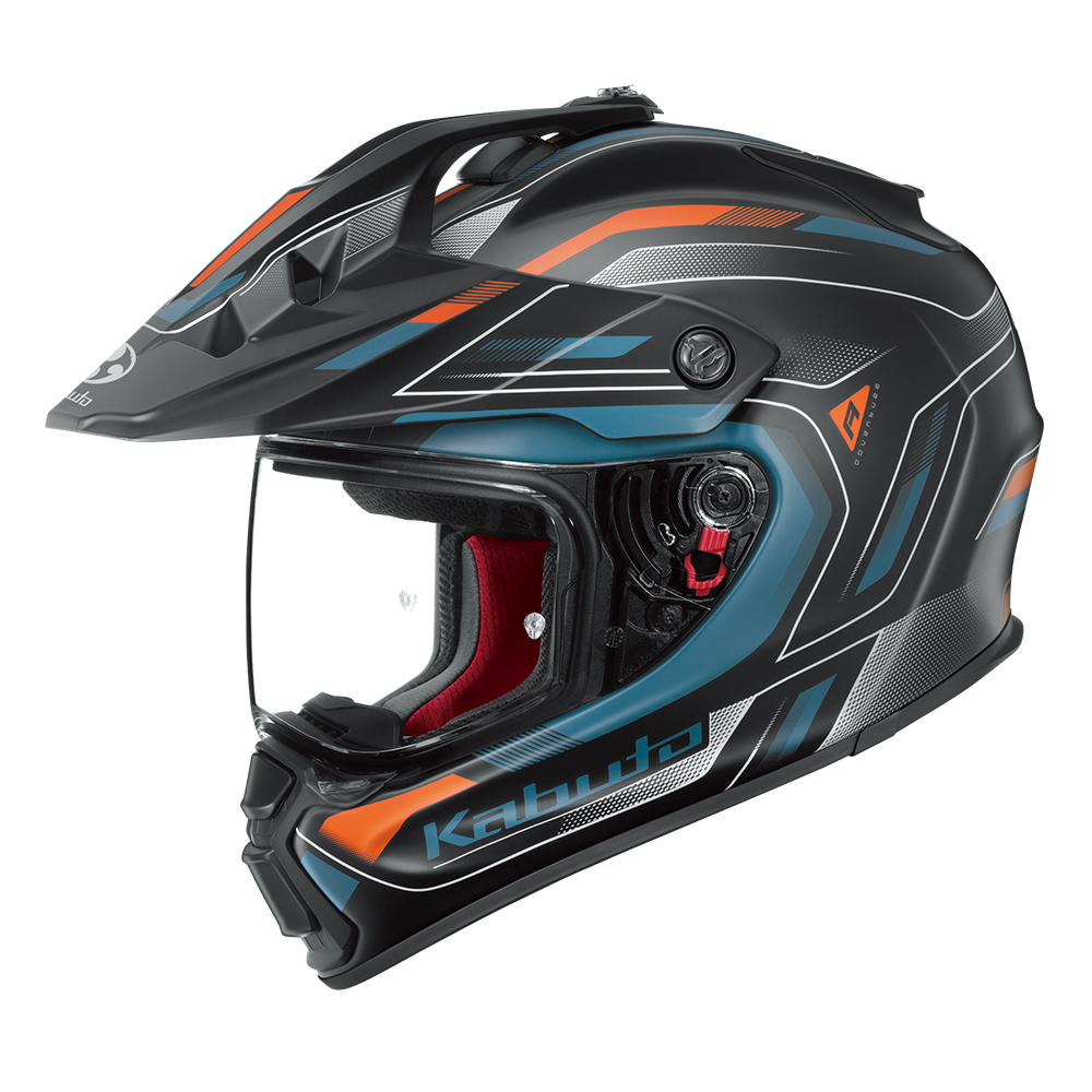 Kabuto Geosys GT Mips Beat Helmet - Black/Blue – MotoHeaven