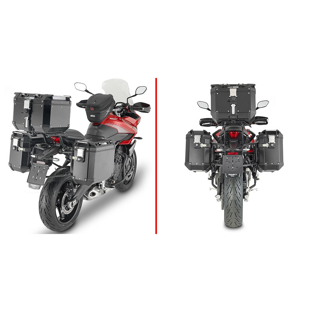 GIVI ONE-FIT Pannier Frames Outback - TRIUMPH Tiger Sport 660 22-23 (C ...