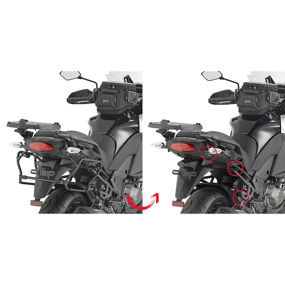 GIVI Pannier Frames Versys 100015-16 V35 Qik Release – MotoHeaven