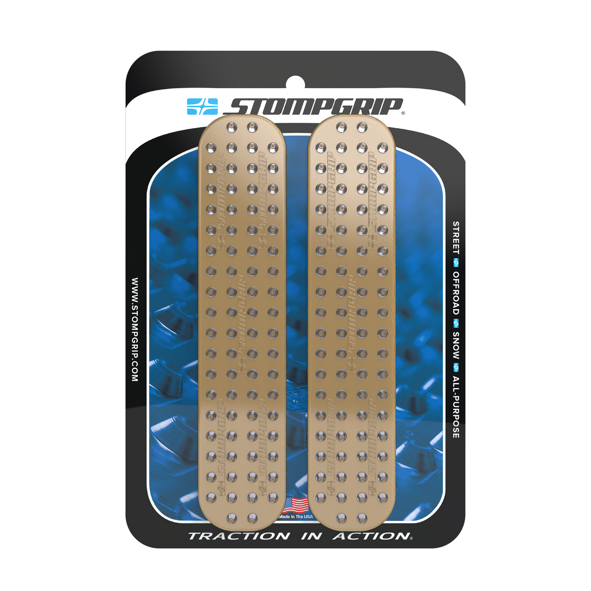 Stompgrip All-Purpose 3D Griptape: Mini Strips (0003) - Volcano Clear ...