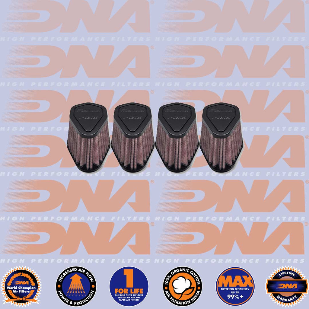 DNA POD Air Filter - Rubber Top Hexagonal Clamp On 54mm Inlet 68mm Len ...