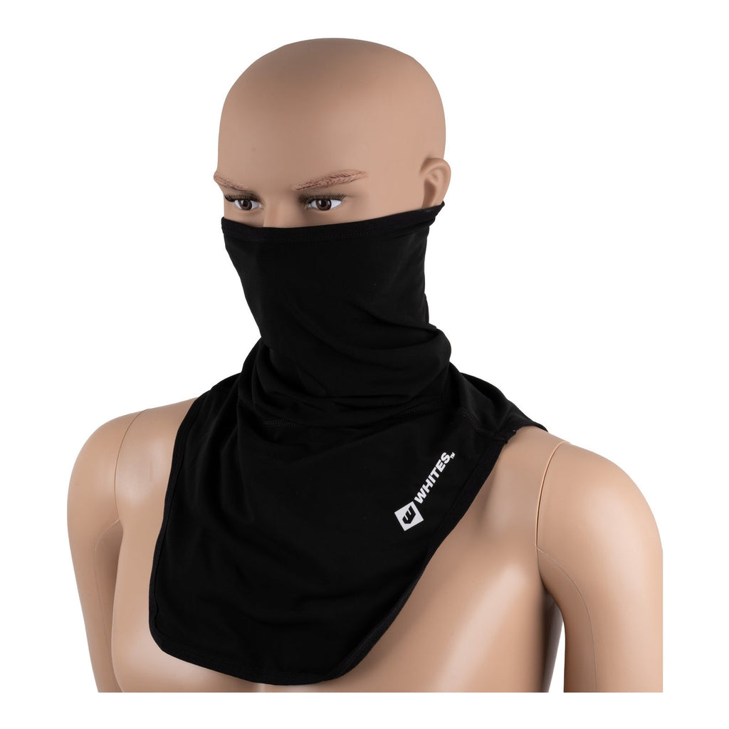 Whites Big Softy Microfibre Neck Tube - Black – MotoHeaven