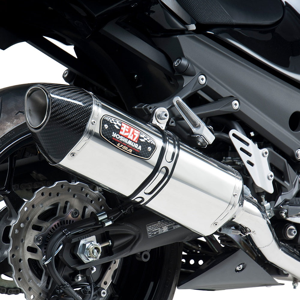 Yoshimura ZX-14R 12-23 Race R-77 Stainless Slip-On Exhaust, w/ Stainle ...