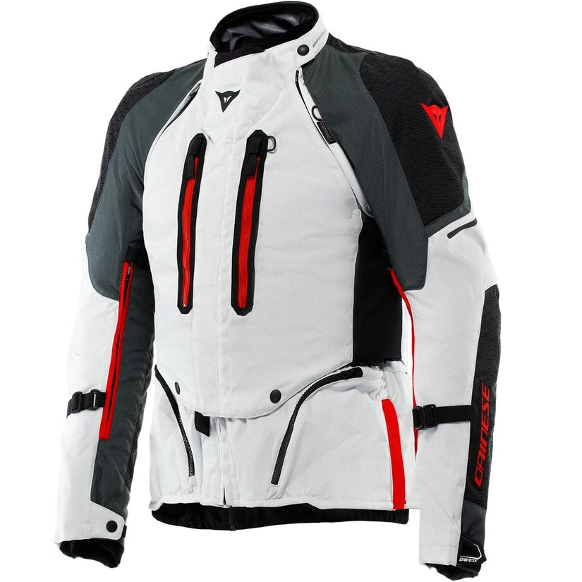 Dainese Super Adventure AbsoluteShell Motorcycle Jacket - Glacier Grey ...