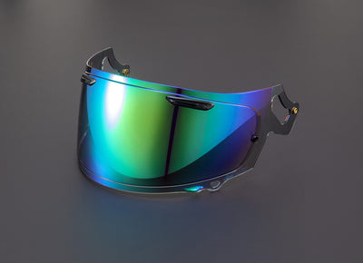 Arai Vas-V Max-Vision Visor - Mirror Green — MotoHeaven