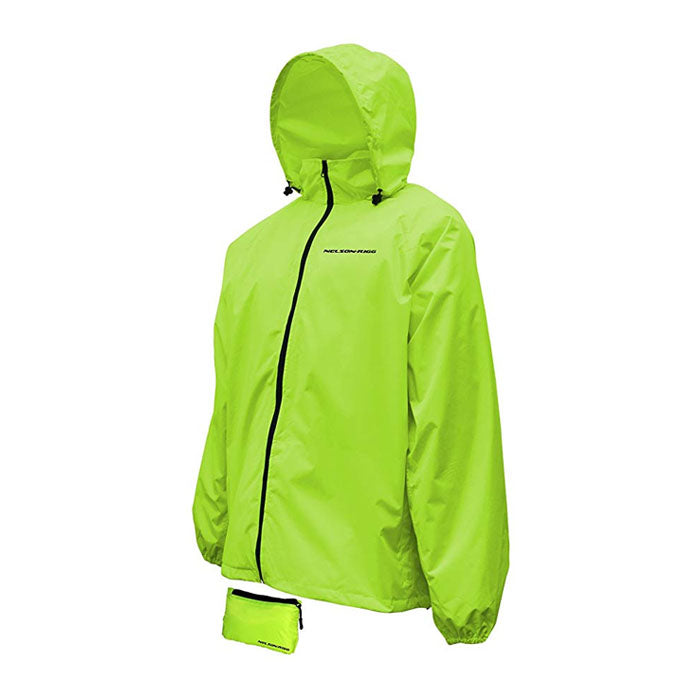 Nelson-Rigg Rain Jacket - Hi-Viz Yellow/Black – MotoHeaven