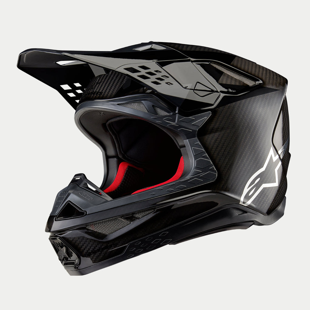 Alpinestars Supertech SM10 Fame Ece 22.06 Helmet - Black Carbon Matt A ...