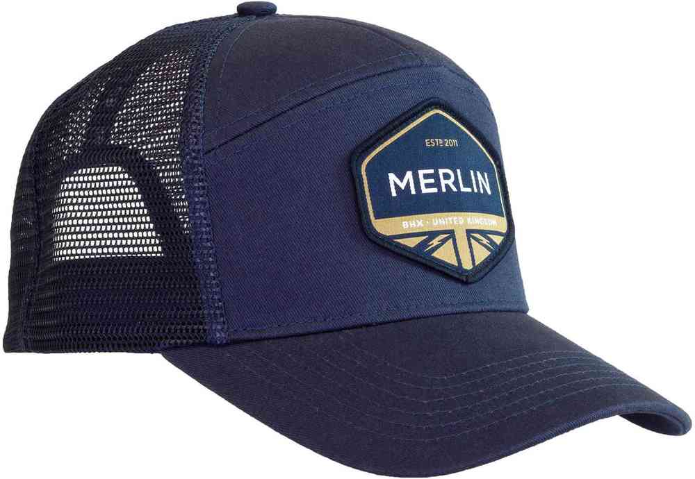 Merlin Trucker Flyde Cap - Navy – MotoHeaven