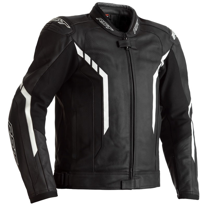 RST Axis CE Motorcycle Leather Jacket - Black – MotoHeaven