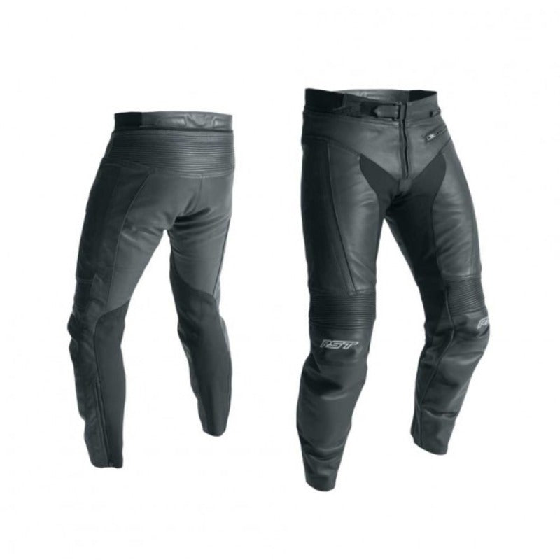 RST R-18 Leather Pants Black Knee Sliders Included. – MotoHeaven