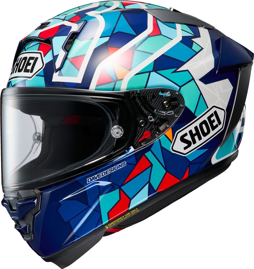 Shoei X-SPR Pro Marquez Barcelona TC-10 Helmet – MotoHeaven
