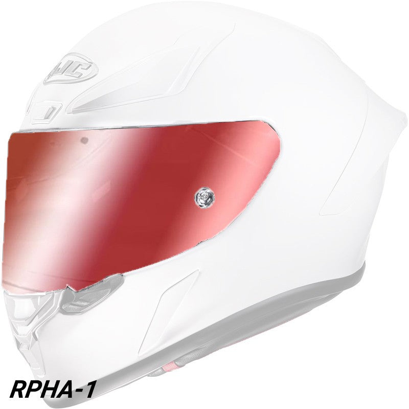 Hjc Hj-35 (Rpha 1) Relacement Visor - Fire Red Iridium – MotoHeaven