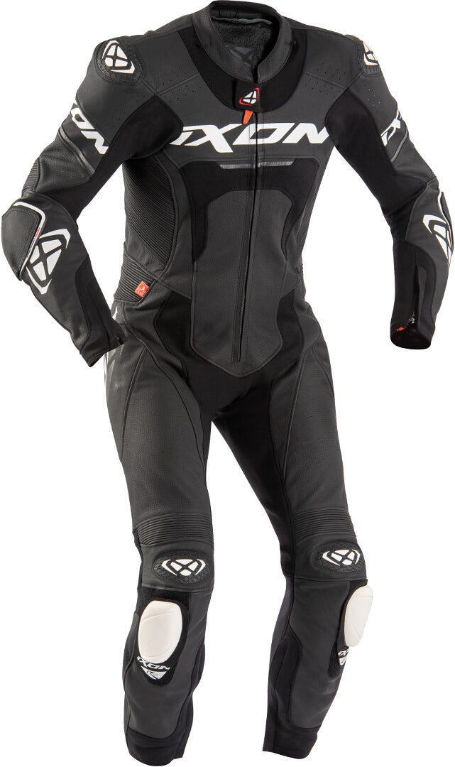 Ixon Jackal One Piece Leather Suit - Black – MotoHeaven