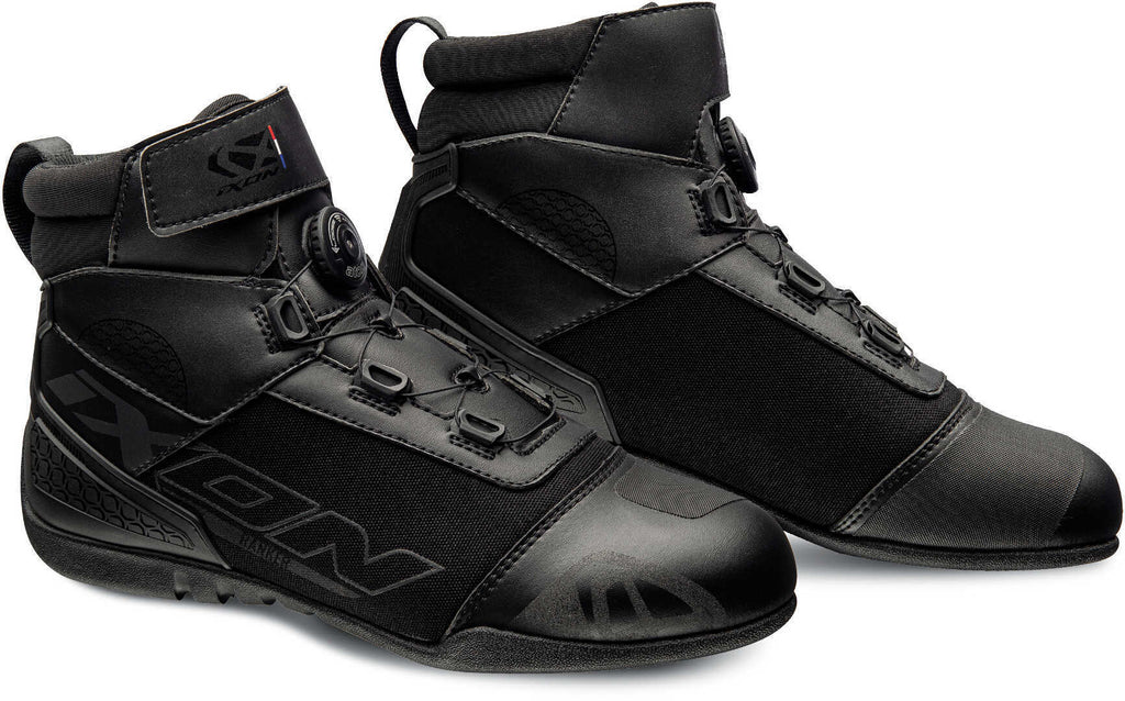 Ixon Ranker Waterproof Boots - Black – MotoHeaven